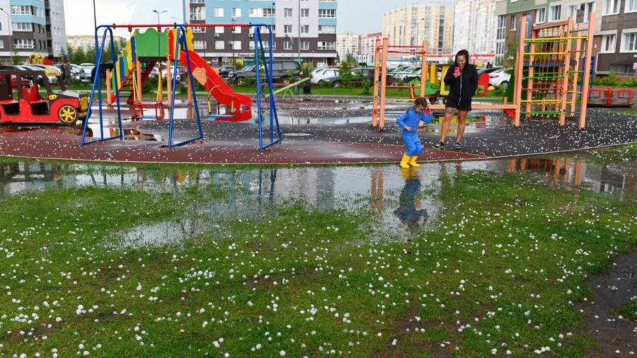 The consequences of bad weather in the regions of Russia