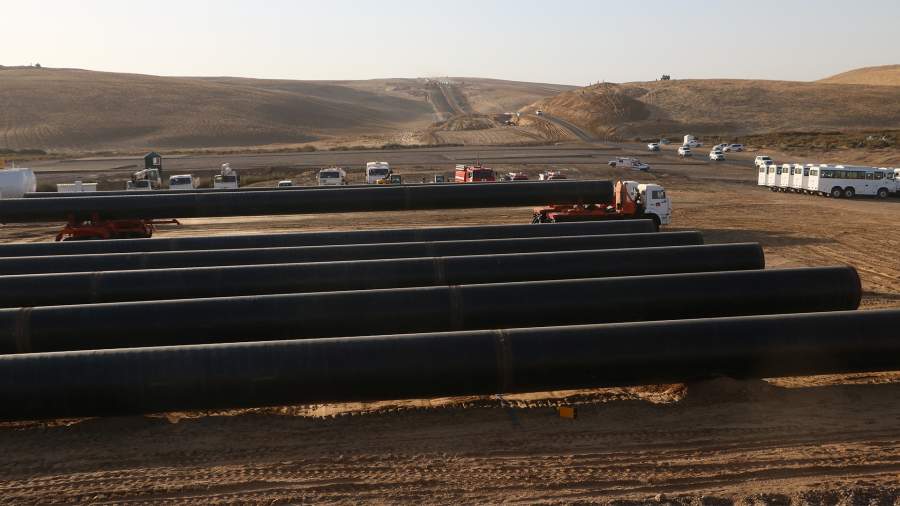 With an extended pipe: what will the construction of the TAPI gas ...