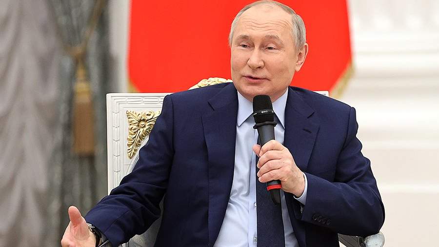 Путин пошутил про бюрократию | Новости общества | Известия | 20.04.2022