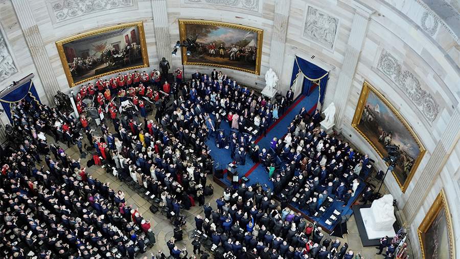 Trump in inauguration speech declared the beginning of a "golden age ...