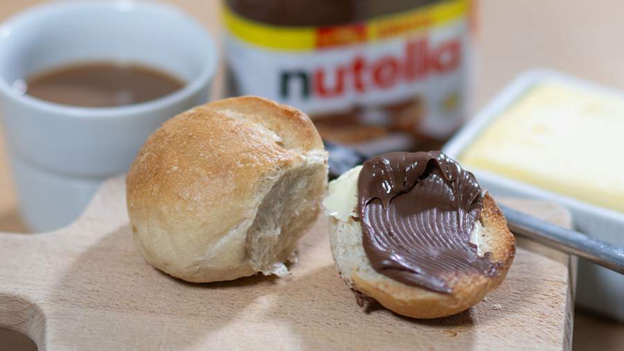 Scholz claimed he hadn't eaten Nutella chocolate paste since he was 12 ...