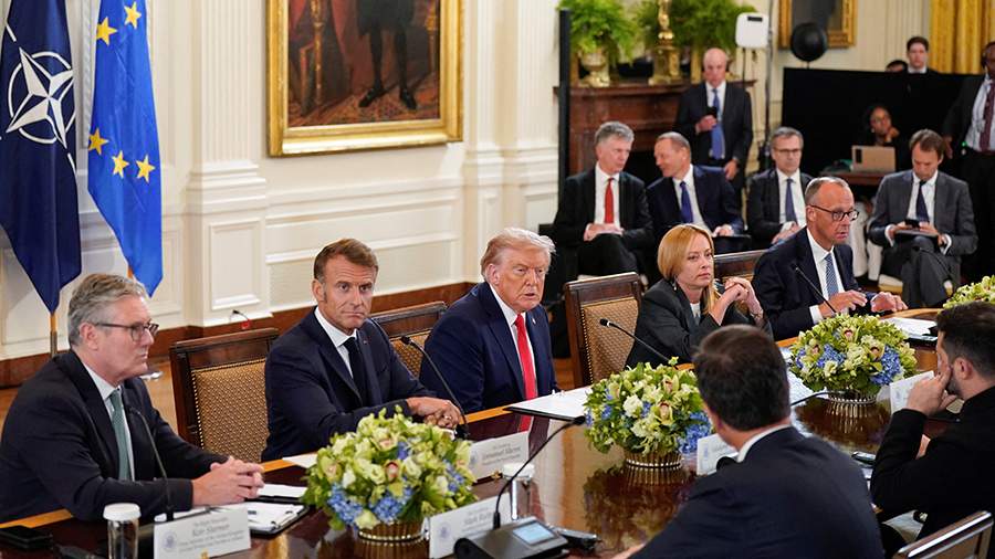 Trump announced another "small discussion" after meeting with EU ...