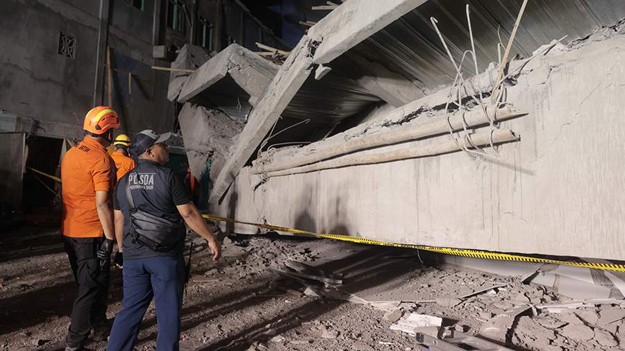 In Indonesia, 65 people were trapped under rubble after a school ...