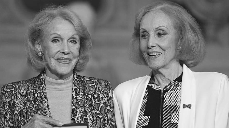 The twins Alice and Ellen Kessler, who performed for more than 60 years ...