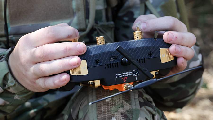 The operators of the Russian Armed Forces destroyed the dugout and ...