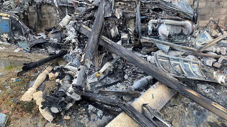 Black boxes found at the crash site of the Ka-226 helicopter in ...