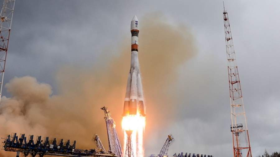 The Soyuz-2.1a rocket with a satellite was launched from the Plesetsk ...