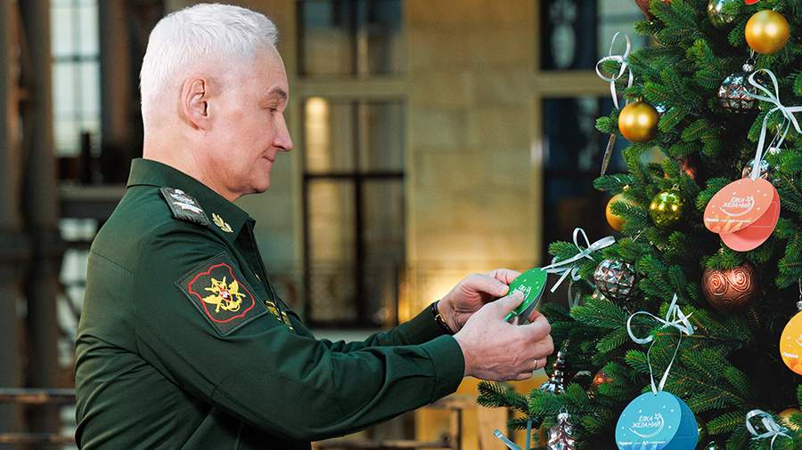 Russian Defense Minister Belousov took part in the "Wish Tree" campaign ...