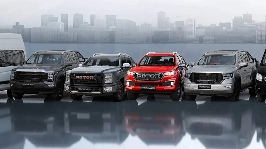 The new Foton Tunland G9 pickup truck will appear in Russia | Auto News ...