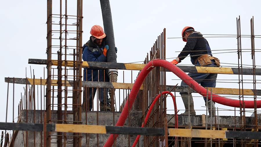 Conservation of the residential complex under construction on the site ...