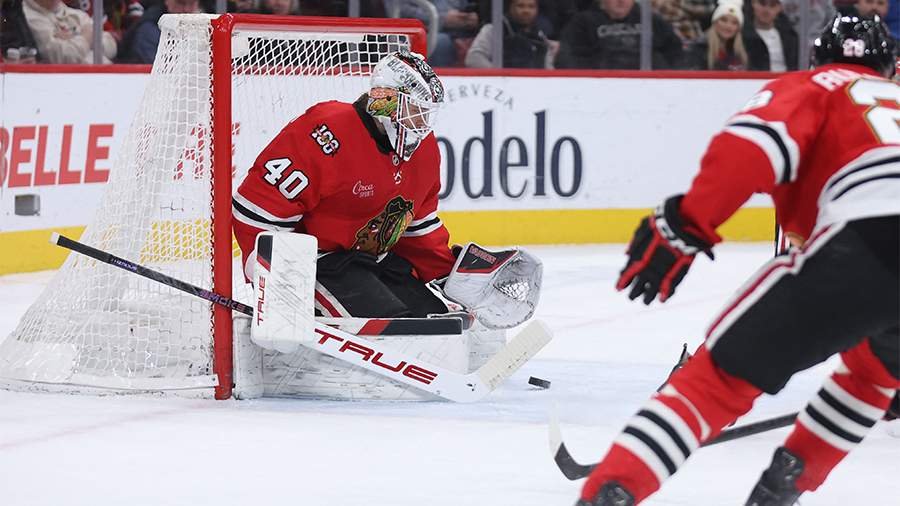 Chicago beat Vegas 3-2 in the NHL match. | Sports News | Izvestia | 05. ...