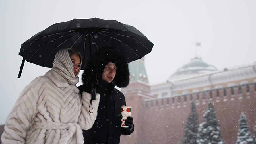 Forecasters predicted snow, sleet and up to -8 degrees in Moscow on ...