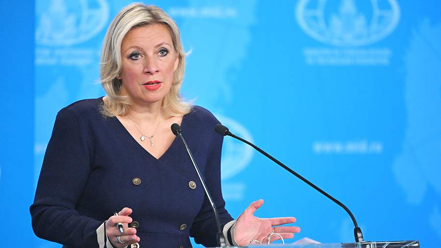 Zakharova pointed to Russia's condemnation of the Ukrainian attacks on ...