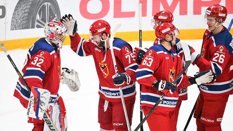 CSKA defeated Dinamo Minsk 4-2 in the KHL match | Sports News ...