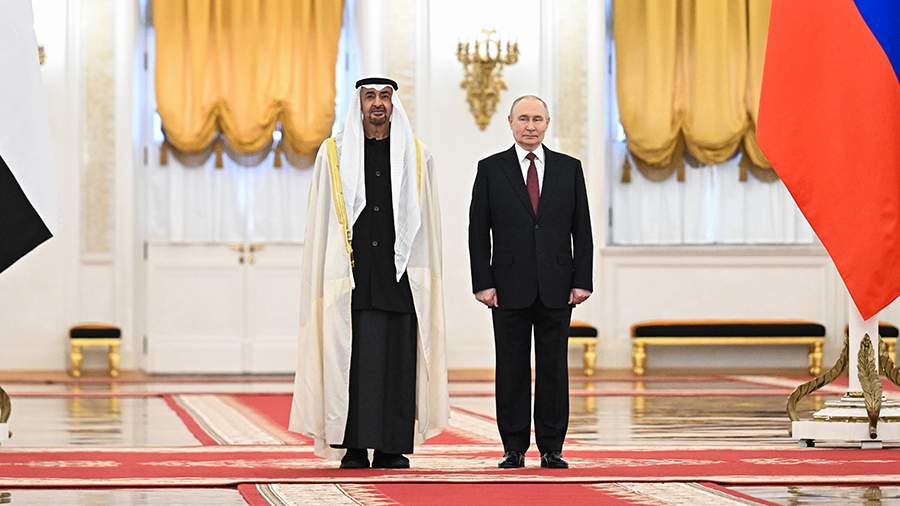 Putin met with UAE President Al Nahyan. The main thing | World News ...