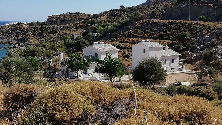 A Greek resident has lived on the island for 40 years after battling ...
