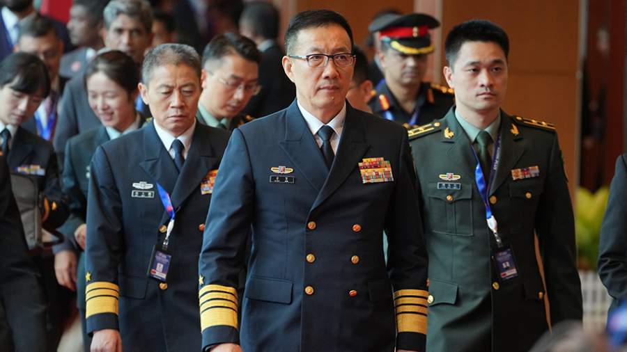 The Chinese Defense Minister stated the importance of maintaining ...
