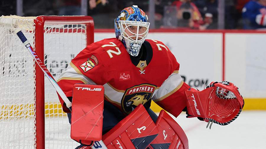 Bobrovsky set an NHL record among Russian goalkeepers in the number of ...