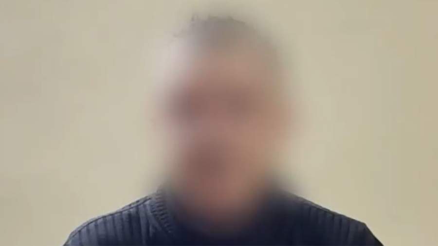 The FSB showed footage of an interrogation of a man planning to ...