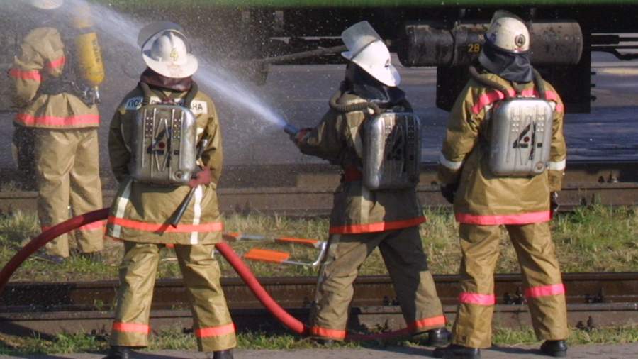 In the Kursk region, after an attack by an APU drone on a railway track ...