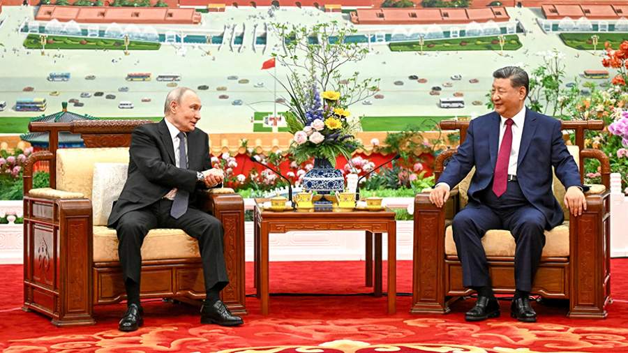 Песков раскрыл подробности переговоров Путина и Си Цзиньпина за чаем в ...