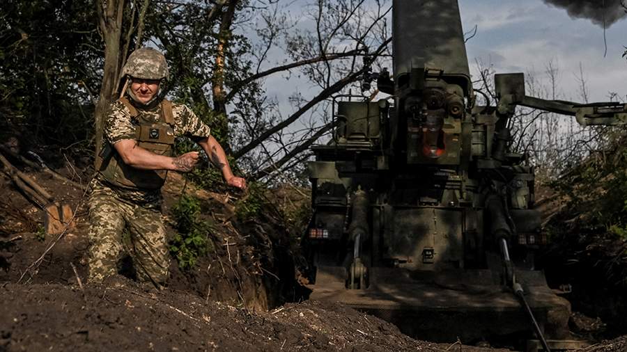 Near Kramatorsk, the 8th MTR Regiment of the Armed Forces of Ukraine ...