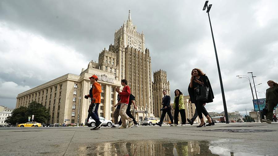 The Russian Foreign Ministry pointed to the lack of progress in ...