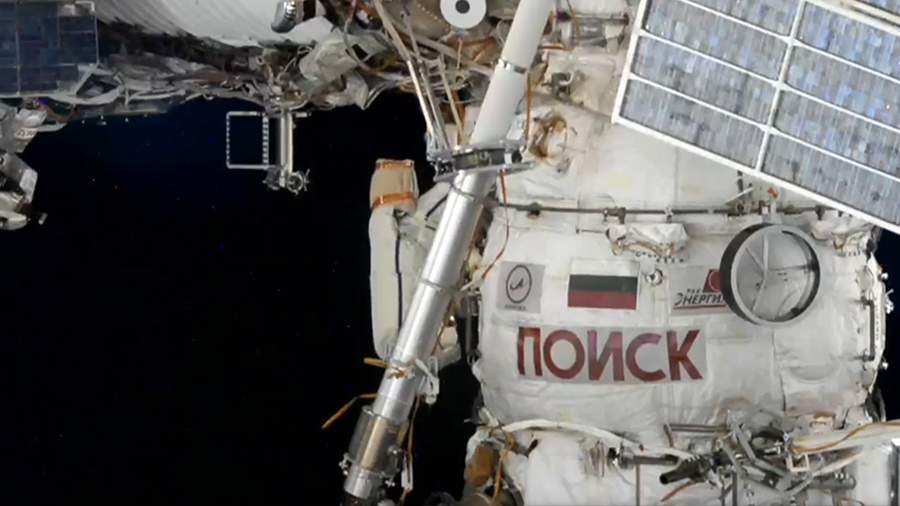 Russian cosmonauts make their first spacewalk of the year from the ISS ...
