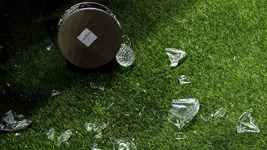 Spartak player smashed the cup during the victory celebration over ...