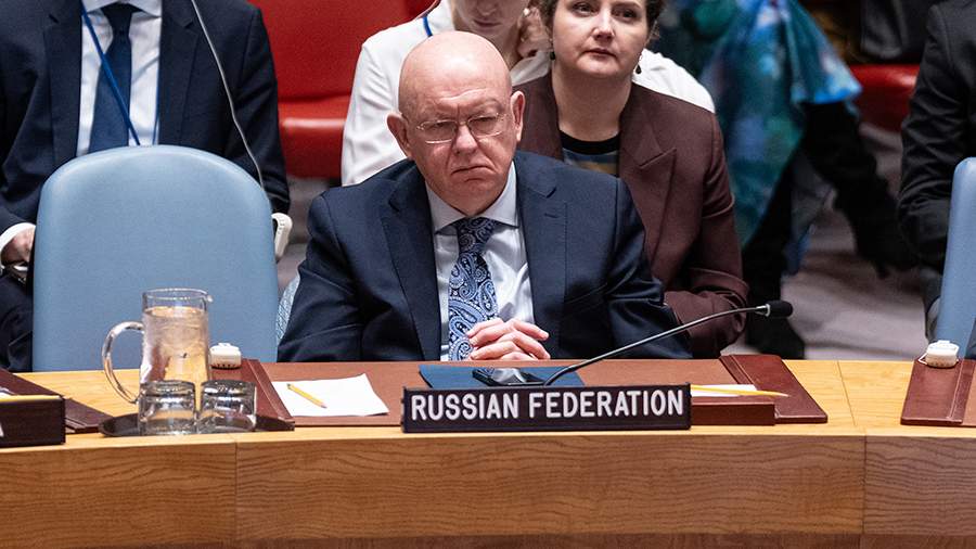 Nebenzia pointed to the West's utter disregard for the UN Charter ...