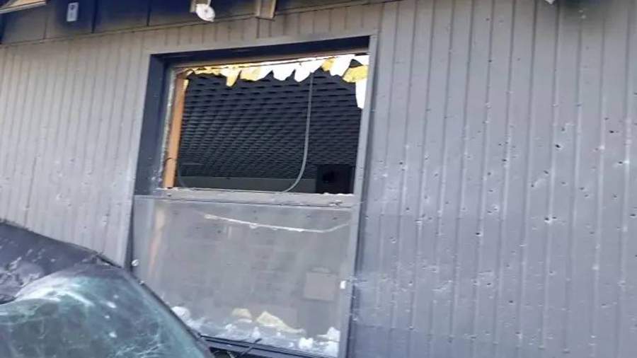 In Energodar, the boxing school building was damaged during an attack ...