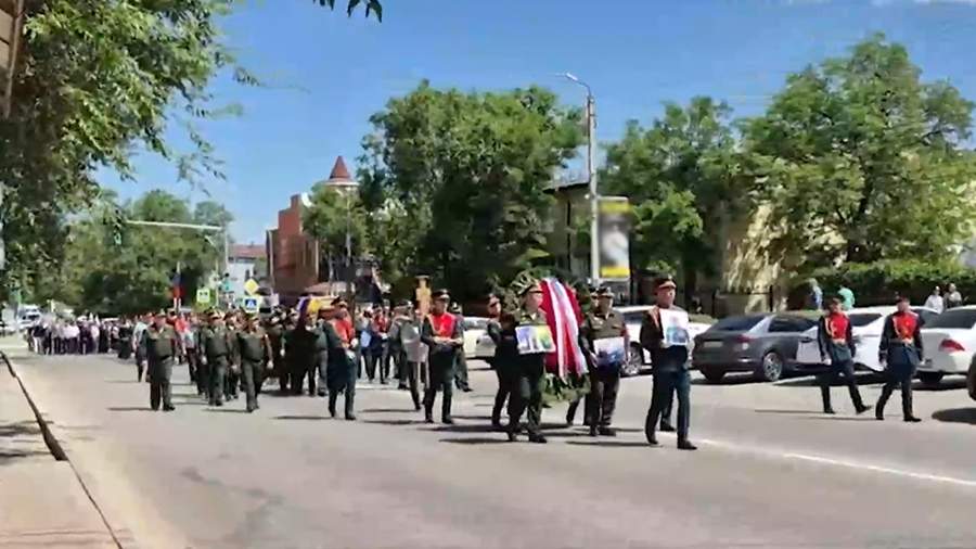In Elista, they said goodbye to Naran Ochir-Goryaev, the Hero of Russia ...