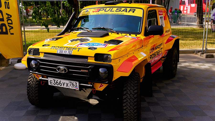 Lada Sport showed an improved racing Niva | Auto News | Izvestia | 08. ...