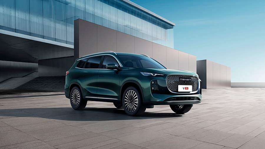 The new version of the Tenet T8 crossover was introduced in Russia ...