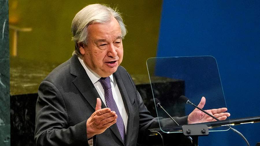 Lavrov accused the UN Secretary General of playing along with Western ...