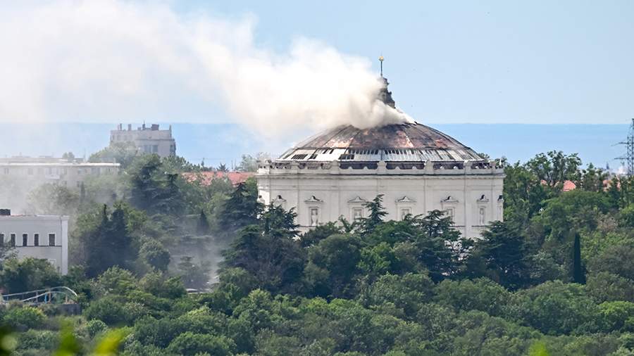 The fire in the panorama of the "Defense of Sevastopol" was localized ...