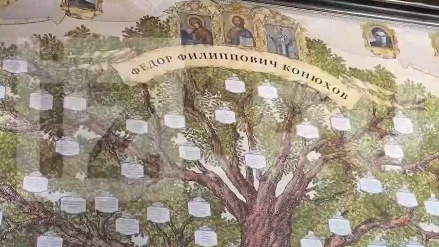 The family trees of Konyukhov and Gagarin were presented for the first ...