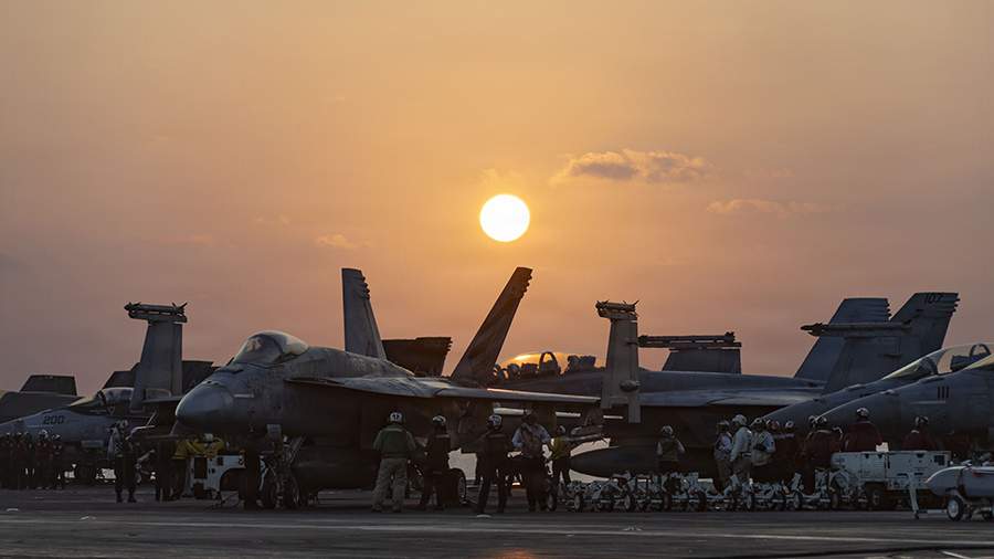 An F/A-18 Hornet fighter jet crashed in the USA | World News | Izvestia ...