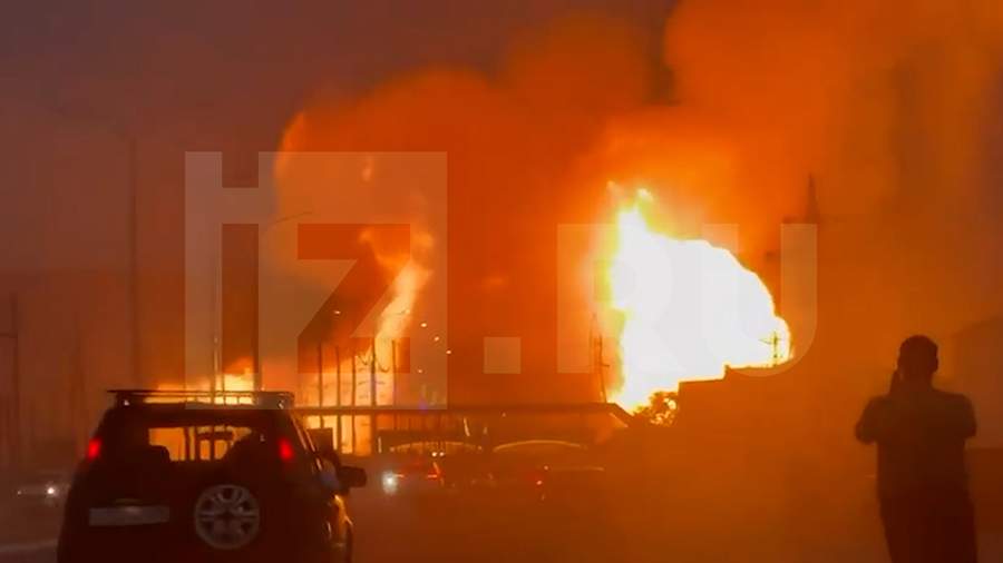 An explosion occurred at the gas distribution station of Dagestan ...